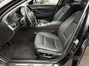 Black BMW 520 2014 in Vilnius, with an engine capacity of 2.00 L and mileage of 368 thousand km for 8300 €, photo 11 on AUTOMOTO.COM.LV