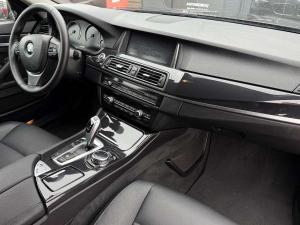 Black BMW 520 2014 in Vilnius, with an engine capacity of 2.00 L and mileage of 368 thousand km for 8300 €, photo 17 on AUTOMOTO.COM.LV