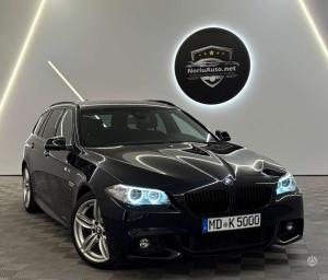 Melns BMW 520 2014 Marijampole, ar dzinēja tilpumu 2.00 L un nobraukumu 199 tūkst. km par 12450 €, foto  vietnē AUTOMOTO.COM.LV