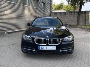 Black BMW 520 2014 in Vilnius, with an engine capacity of 2.00 L and mileage of 266 thousand km for 8200 €, photo 4 on AUTOMOTO.COM.LV