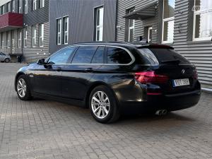 Black BMW 520 2014 in Vilnius, with an engine capacity of 2.00 L and mileage of 266 thousand km for 8200 €, photo 6 on AUTOMOTO.COM.LV