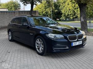 Black BMW 520 2014 in Vilnius, with an engine capacity of 2.00 L and mileage of 266 thousand km for 8200 €, photo 7 on AUTOMOTO.COM.LV