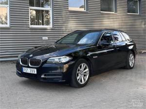 Black BMW 520 2014 in Vilnius, with an engine capacity of 2.00 L and mileage of 266 thousand km for 8200 €, photo 9 on AUTOMOTO.COM.LV