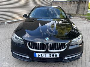 Black BMW 520 2014 in Vilnius, with an engine capacity of 2.00 L and mileage of 266 thousand km for 8200 €, photo 11 on AUTOMOTO.COM.LV