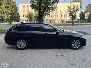 Black BMW 520 2014 in Vilnius, with an engine capacity of 2.00 L and mileage of 266 thousand km for 8200 €, photo 15 on AUTOMOTO.COM.LV