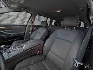 Black BMW 520 2014 in Vilnius, with an engine capacity of 2.00 L and mileage of 266 thousand km for 8200 €, photo 19 on AUTOMOTO.COM.LV