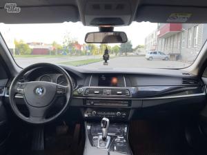 Black BMW 520 2014 in Vilnius, with an engine capacity of 2.00 L and mileage of 266 thousand km for 8200 €, photo 21 on AUTOMOTO.COM.LV