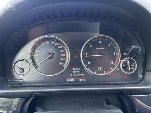 Black BMW 520 2014 in Vilnius, with an engine capacity of 2.00 L and mileage of 266 thousand km for 8200 €, photo 22 on AUTOMOTO.COM.LV