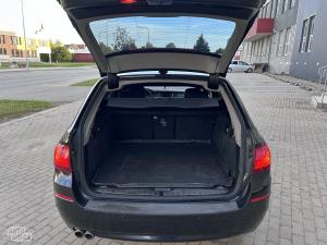 Black BMW 520 2014 in Vilnius, with an engine capacity of 2.00 L and mileage of 266 thousand km for 8200 €, photo 27 on AUTOMOTO.COM.LV