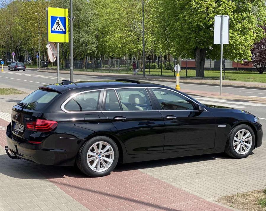 Melns BMW 520 2014 Marijampole, ar dzinēja tilpumu 2.00 L un nobraukumu 248 tūkst. km par 9950 €, foto 6 vietnē AUTOMOTO.COM.LV