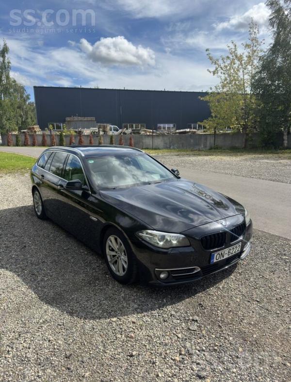 Melns BMW 520 2014 Rīga, ar dzinēja tilpumu 2.00 L un nobraukumu 292 tūkst. km par 13700 €, foto 1 vietnē AUTOMOTO.COM.LV