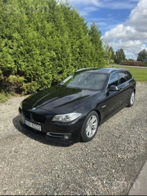 Black BMW 520 2014 in Riga, with an engine capacity of 2.00 L and mileage of 292 thousand km for 13700 €, photo 3 on AUTOMOTO.COM.LV