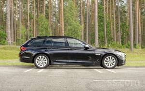 Black BMW 520 2014 in Riga, with an engine capacity of 2.00 L and mileage of 280 thousand km for 10190 €, photo 9 on AUTOMOTO.COM.LV