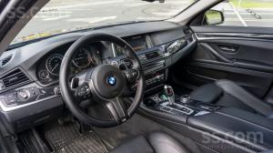 Black BMW 520 2014 in Riga, with an engine capacity of 2.00 L and mileage of 280 thousand km for 10190 €, photo 10 on AUTOMOTO.COM.LV