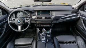 Black BMW 520 2014 in Riga, with an engine capacity of 2.00 L and mileage of 280 thousand km for 10190 €, photo 12 on AUTOMOTO.COM.LV