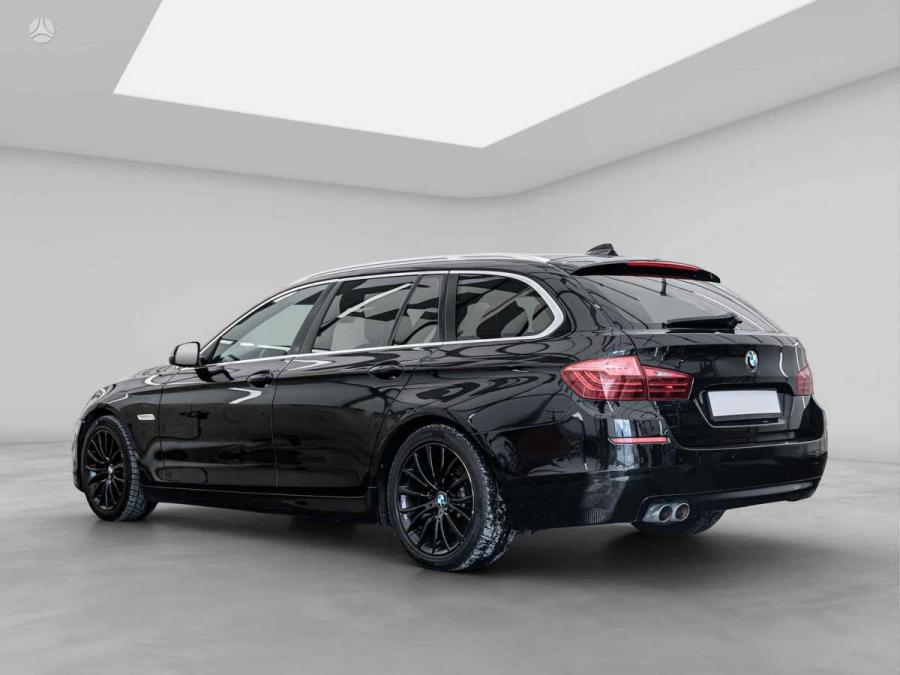 Melns BMW 520 2014 Kauņa, ar dzinēja tilpumu 2.00 L un nobraukumu 352 tūkst. km par 9990 €, foto 3 vietnē AUTOMOTO.COM.LV