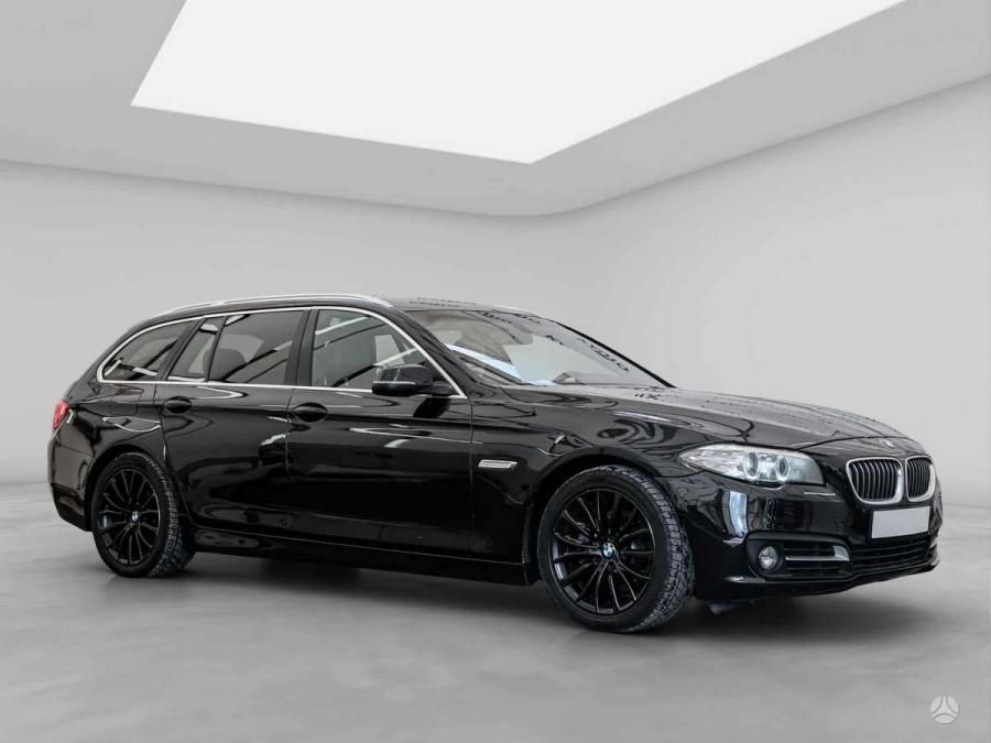 Melns BMW 520 2014 Kauņa, ar dzinēja tilpumu 2.00 L un nobraukumu 352 tūkst. km par 9990 €, foto 5 vietnē AUTOMOTO.COM.LV