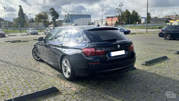 Black BMW 520 2014 in Klaipeda, with an engine capacity of 2.00 L and mileage of 325 thousand km for 9000 €, photo 9 on AUTOMOTO.COM.LV