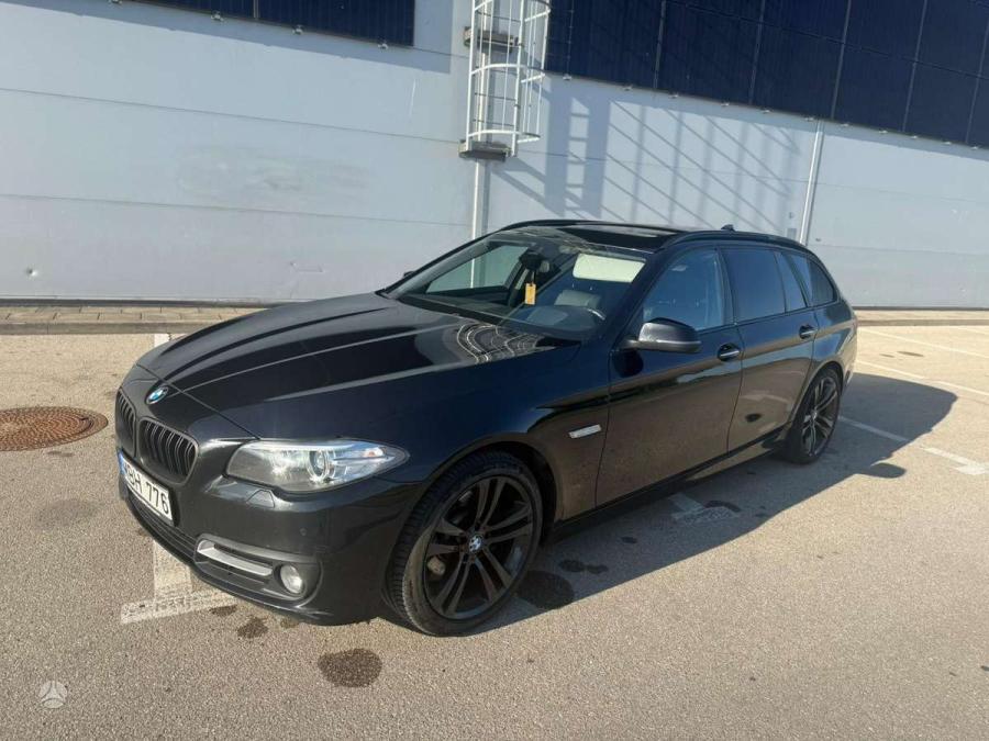 Melns BMW 520 2014 Panevēža, ar dzinēja tilpumu 2.00 L un nobraukumu 338 tūkst. km par 11700 €, foto 4 vietnē AUTOMOTO.COM.LV