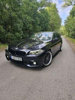 Black BMW 520 2014 in Kaunas, with an engine capacity of 2.00 L and mileage of 239 thousand km for 10700 €, photo 3 on AUTOMOTO.COM.LV