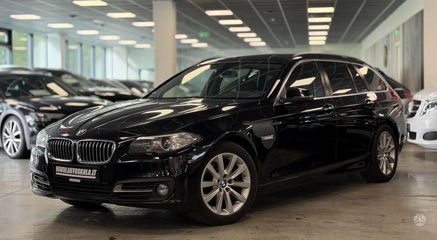 Melns BMW 520 2014 Klaipėda, ar dzinēja tilpumu 2.00 L un nobraukumu 306 tūkst. km par 10900 €, foto 5 vietnē AUTOMOTO.COM.LV