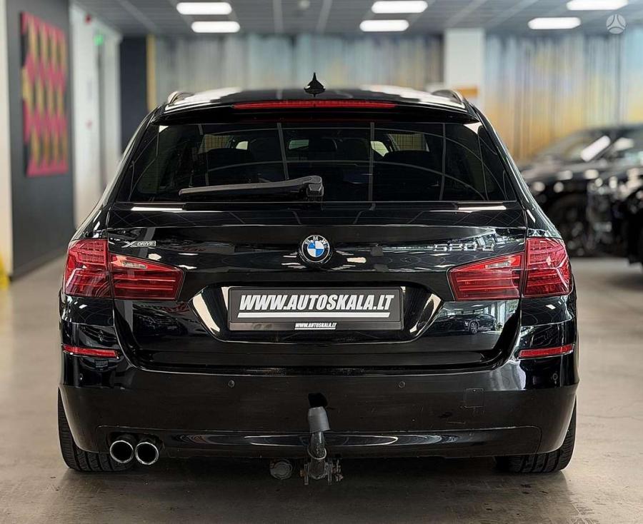 Melns BMW 520 2014 Klaipėda, ar dzinēja tilpumu 2.00 L un nobraukumu 306 tūkst. km par 10900 €, foto 9 vietnē AUTOMOTO.COM.LV