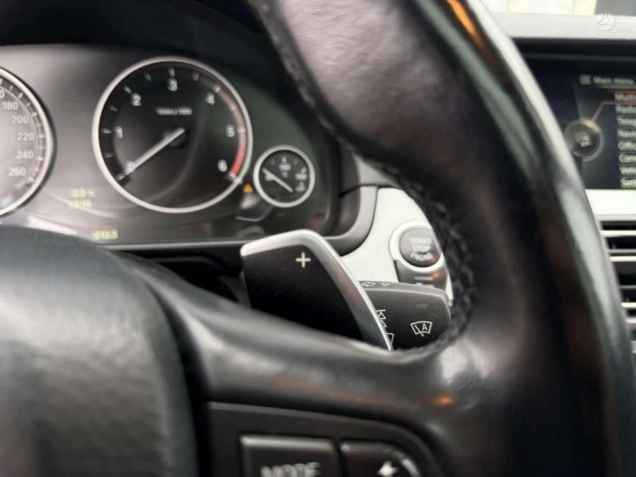 Black BMW 520 2014 in Vilnius, with an engine capacity of 2.00 L and mileage of 276 thousand km for 6900 €, photo 15 on AUTOMOTO.COM.LV