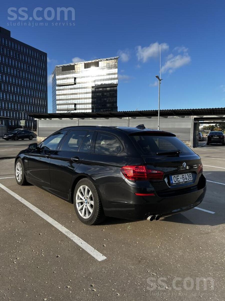 Melns BMW 520 2014 Rīga, ar dzinēja tilpumu 2.00 L un nobraukumu 280 tūkst. km par 9995 €, foto 6 vietnē AUTOMOTO.COM.LV