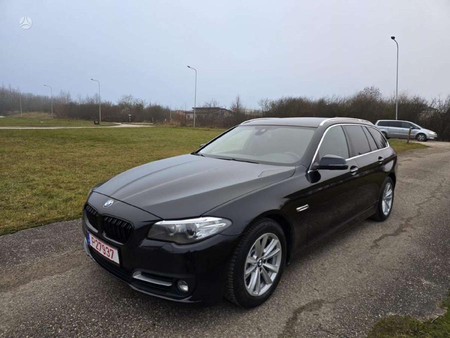 Melns BMW 520 2015 Jonava, ar dzinēja tilpumu 2.00 L un nobraukumu 290 tūkst. km par 9999 €, foto 1 vietnē AUTOMOTO.COM.LV