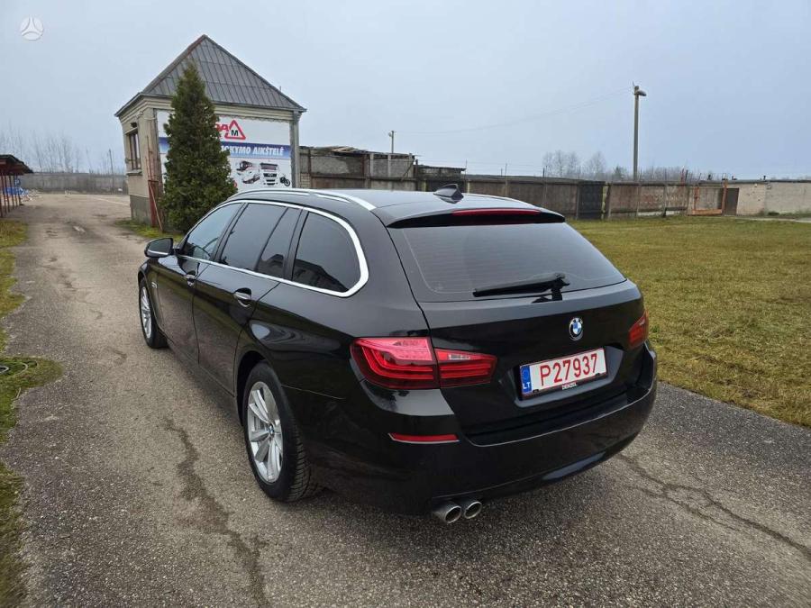 Melns BMW 520 2015 Jonava, ar dzinēja tilpumu 2.00 L un nobraukumu 290 tūkst. km par 9999 €, foto 4 vietnē AUTOMOTO.COM.LV
