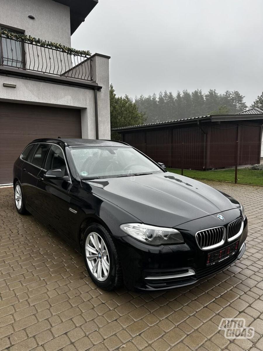 Black BMW 520 2015 in Kaunas, with an engine capacity of 2.00 L and mileage of 301 thousand km for 7300 €, photo 1 on AUTOMOTO.COM.LV