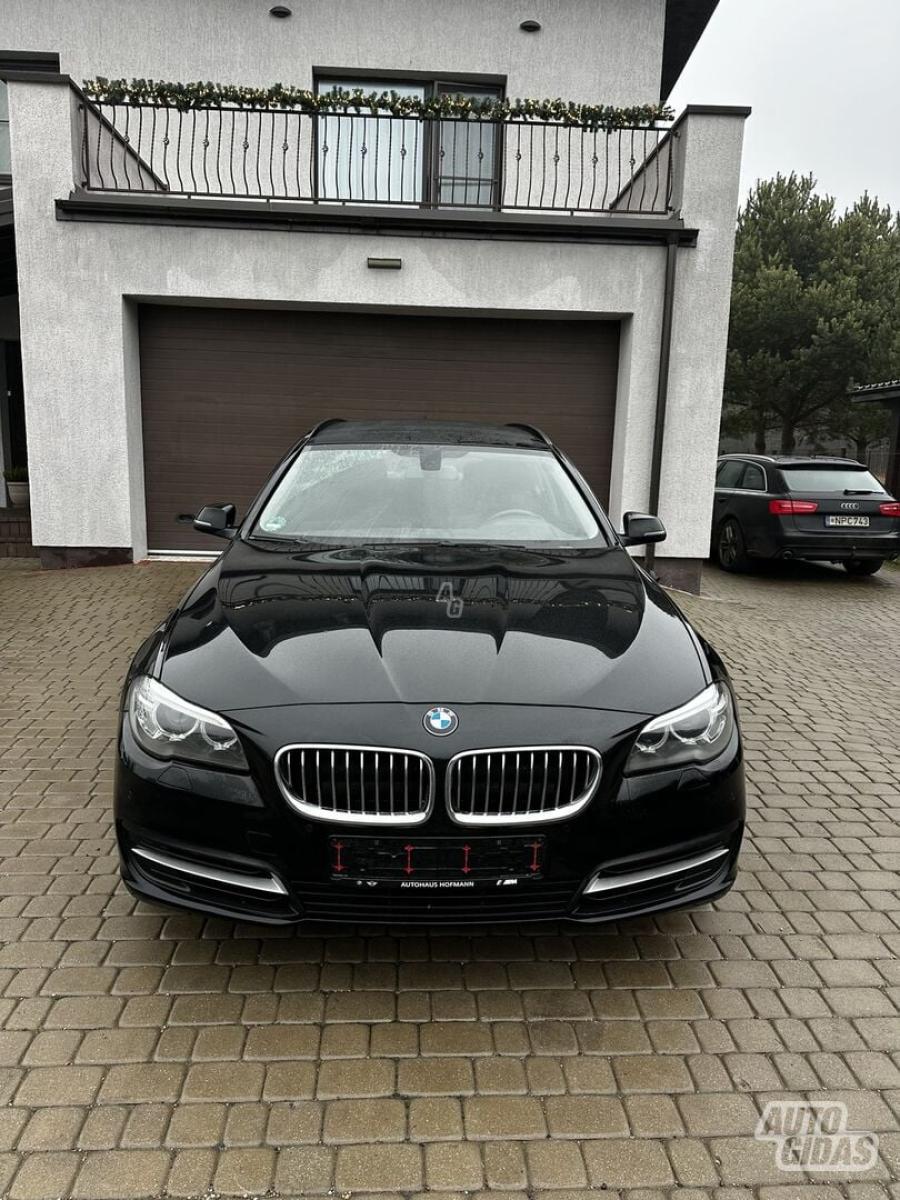 Black BMW 520 2015 in Kaunas, with an engine capacity of 2.00 L and mileage of 301 thousand km for 7300 €, photo 2 on AUTOMOTO.COM.LV