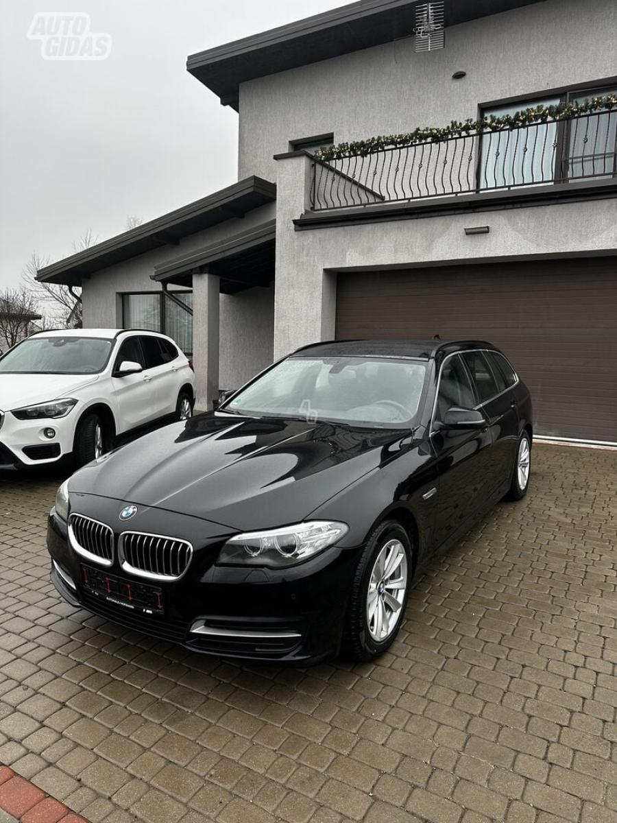 Black BMW 520 2015 in Kaunas, with an engine capacity of 2.00 L and mileage of 301 thousand km for 7300 €, photo 3 on AUTOMOTO.COM.LV