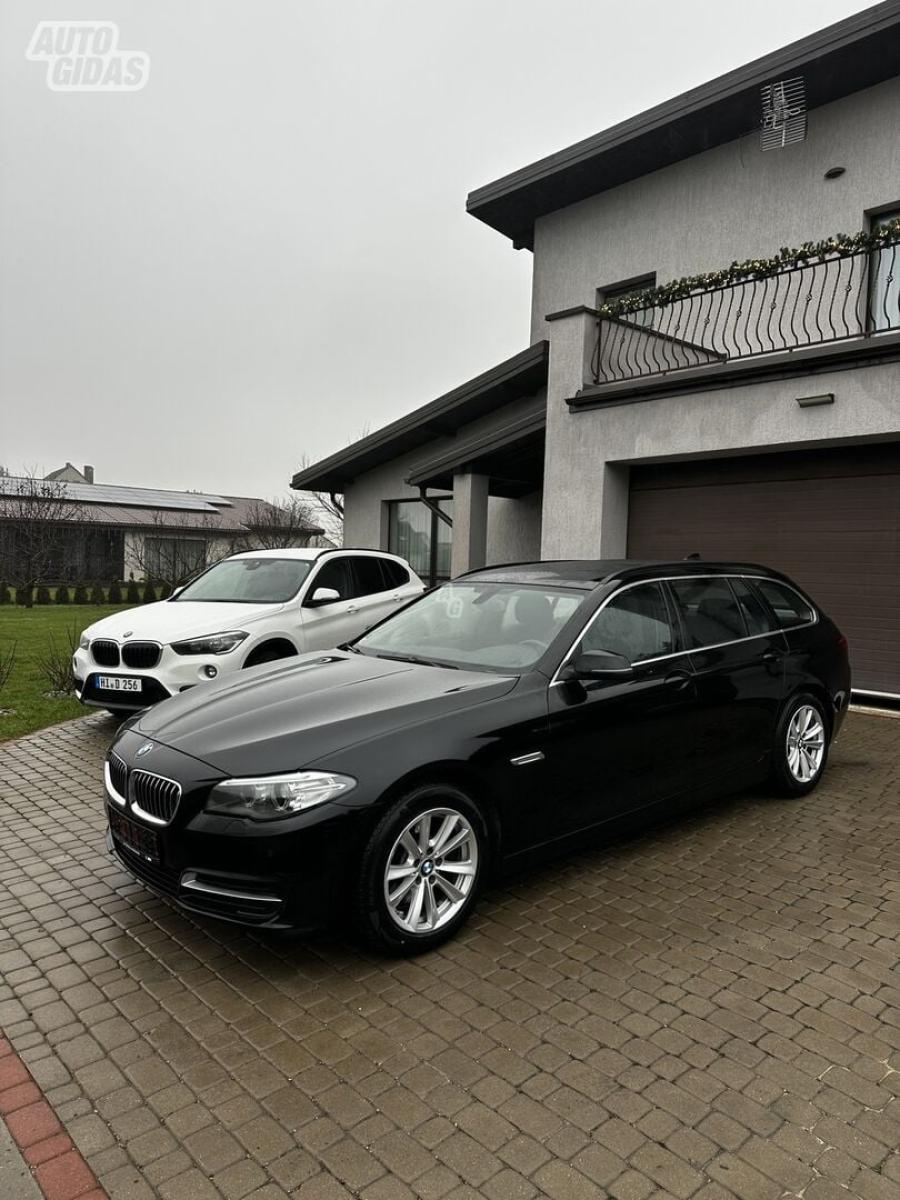 Black BMW 520 2015 in Kaunas, with an engine capacity of 2.00 L and mileage of 301 thousand km for 7300 €, photo 4 on AUTOMOTO.COM.LV