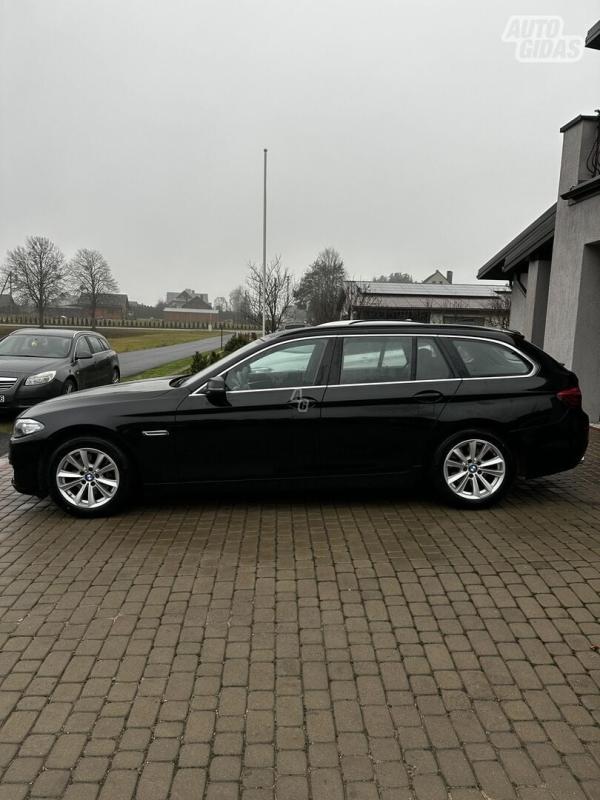 Black BMW 520 2015 in Kaunas, with an engine capacity of 2.00 L and mileage of 301 thousand km for 7300 €, photo 5 on AUTOMOTO.COM.LV