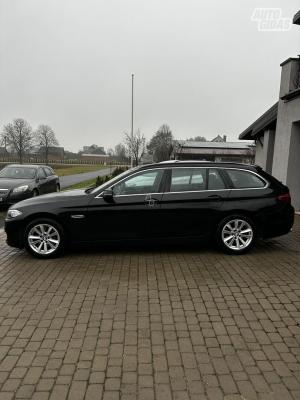 Black BMW 520 2015 in Kaunas, with an engine capacity of 2.00 L and mileage of 301 thousand km for 7300 €, photo 5 on AUTOMOTO.COM.LV