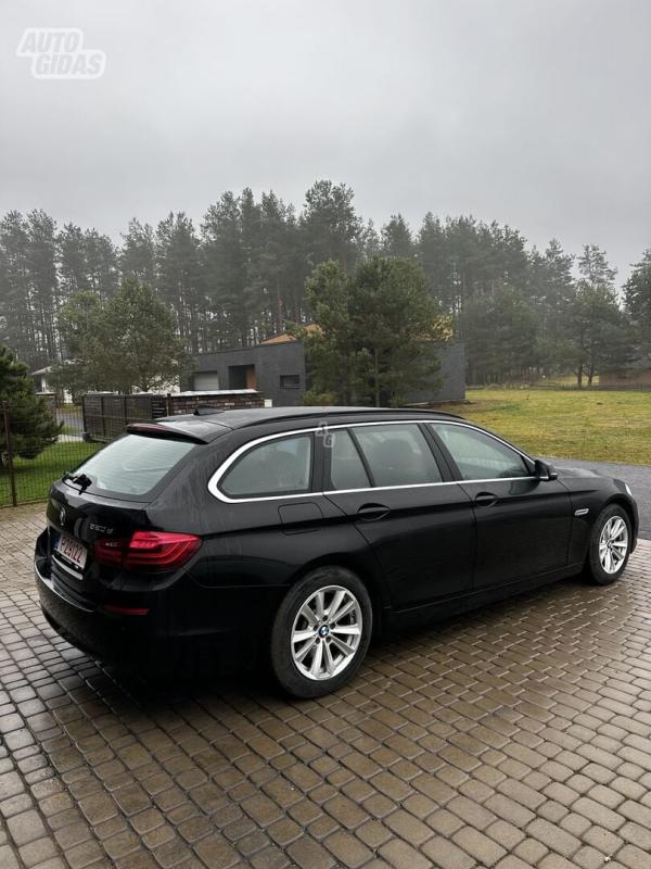 Black BMW 520 2015 in Kaunas, with an engine capacity of 2.00 L and mileage of 301 thousand km for 7300 €, photo 9 on AUTOMOTO.COM.LV