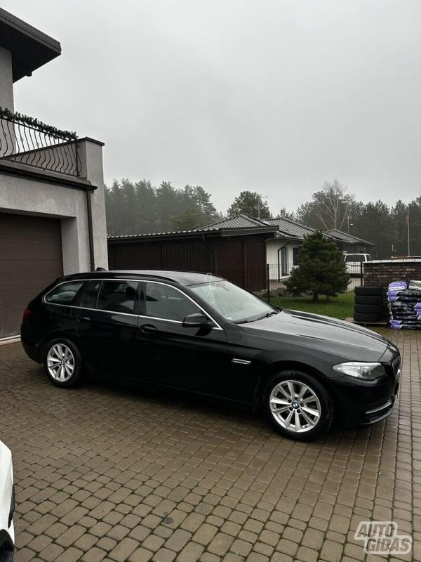 Black BMW 520 2015 in Kaunas, with an engine capacity of 2.00 L and mileage of 301 thousand km for 7300 €, photo 10 on AUTOMOTO.COM.LV