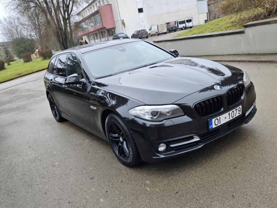 Melns BMW 520 2015 Jēkabpils, ar dzinēja tilpumu 2.00 L un nobraukumu 315 tūkst. km par 11890 €, foto 3 vietnē AUTOMOTO.COM.LV