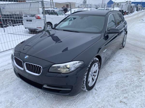 Black BMW 520 2015 in Kaunas, with an engine capacity of 2.00 L and mileage of 240 thousand km for 9750 €, photo 1 on AUTOMOTO.COM.LV