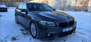 Melns BMW 520 2015 Valmiera, ar dzinēja tilpumu 2.00 L un nobraukumu 338 tūkst. km par 10500 €, foto  vietnē AUTOMOTO.COM.LV