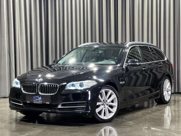 Black BMW 520 2015 in Marijampole, with an engine capacity of 2.00 L and mileage of 270 thousand km for 9250 €, photo 4 on AUTOMOTO.COM.LV