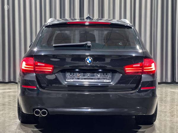 Black BMW 520 2015 in Marijampole, with an engine capacity of 2.00 L and mileage of 270 thousand km for 9250 €, photo 10 on AUTOMOTO.COM.LV