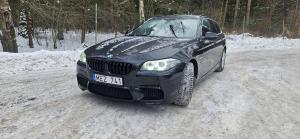 Melns BMW 520 2015 Tauragė, ar dzinēja tilpumu 2.00 L un nobraukumu 375 tūkst. km par 8200 €, foto  vietnē AUTOMOTO.COM.LV