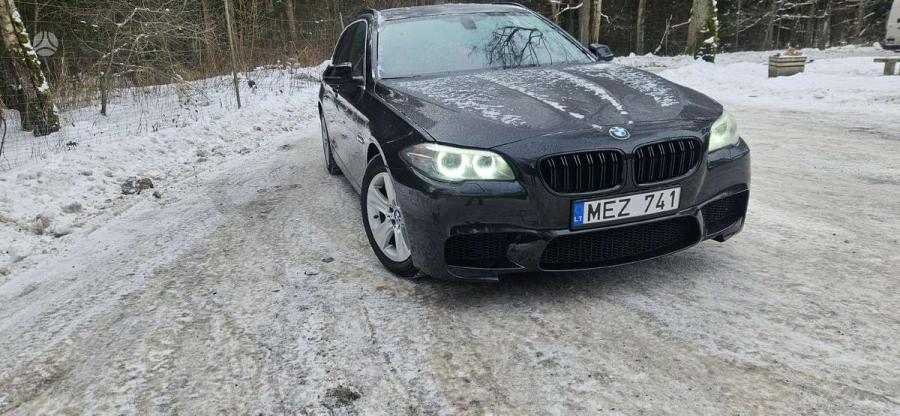 Black BMW 520 2015 in Taurage, with an engine capacity of 2.00 L and mileage of 375 thousand km for 8200 €, photo 2 on AUTOMOTO.COM.LV