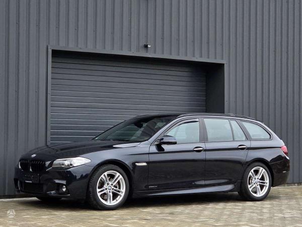 Black BMW 520 2015 in Kaunas, with an engine capacity of 2.00 L and mileage of 300 thousand km for 11999 €, photo 2 on AUTOMOTO.COM.LV