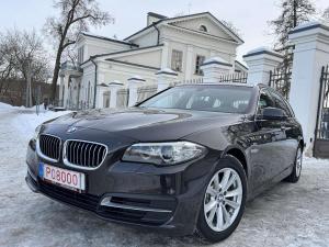 Black BMW 520 2015 in Vilnius, with an engine capacity of 2.00 L and mileage of 279 thousand km for 12222 €, photo  on AUTOMOTO.COM.LV