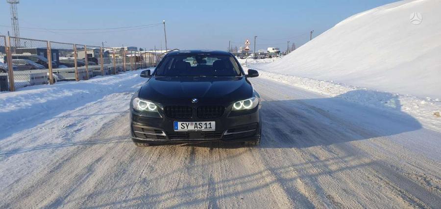 Melns BMW 520 2015 Viļņa, ar dzinēja tilpumu 2.00 L un nobraukumu 300 tūkst. km par 9100 €, foto 2 vietnē AUTOMOTO.COM.LV