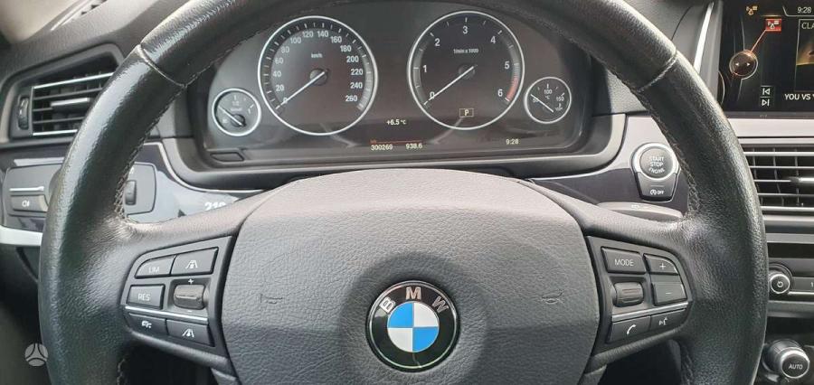 Melns BMW 520 2015 Viļņa, ar dzinēja tilpumu 2.00 L un nobraukumu 300 tūkst. km par 9100 €, foto 19 vietnē AUTOMOTO.COM.LV