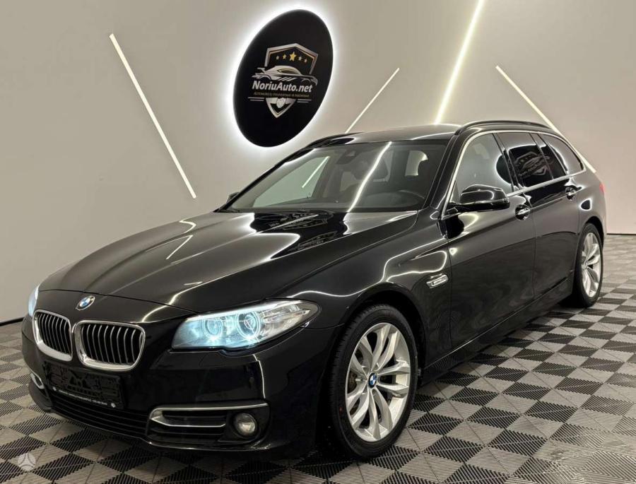 Black BMW 520 2015 in Marijampole, with an engine capacity of 2.00 L and mileage of 270 thousand km for 11750 €, photo 29 on AUTOMOTO.COM.LV